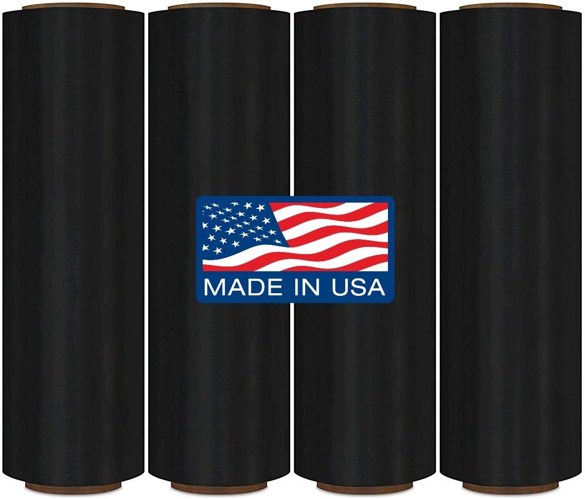 Ultra Stretch Wrap Film 18 inches x 1000 Feet, Blown Hand Plastic Wrap ...