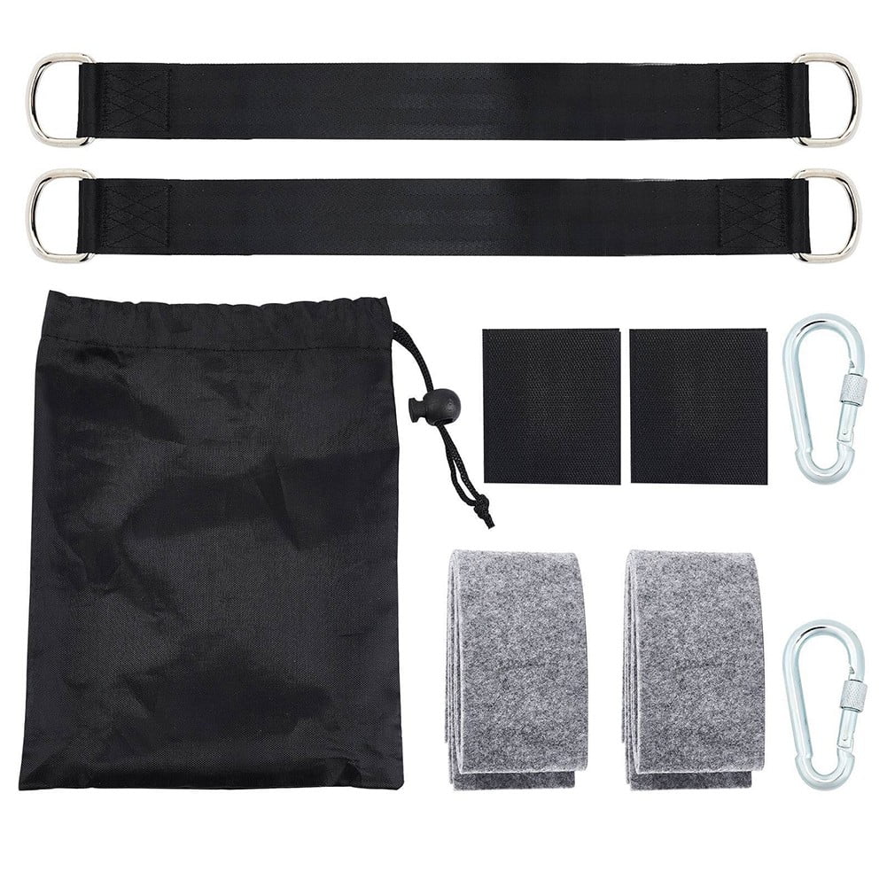 Ultra-Strong 2 Set Swing Straps with D-Ring & Carabiners - Max Load ...