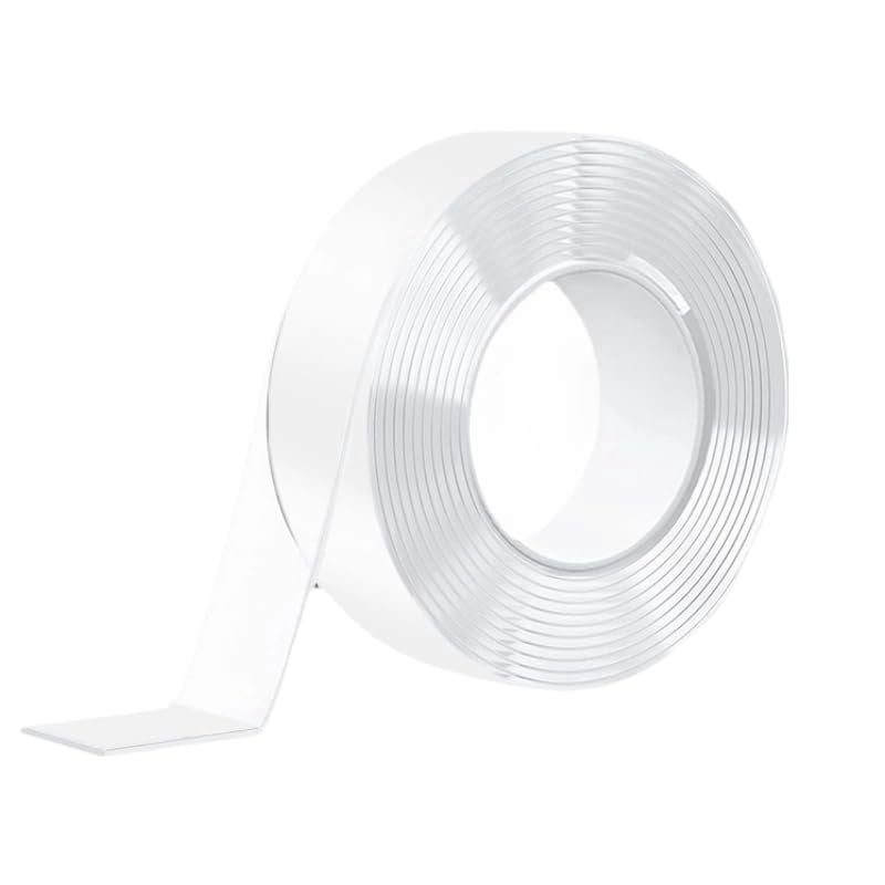 Ultra-Strong Double Sided Adhesive Nano Tape, Transparent Reusable ...
