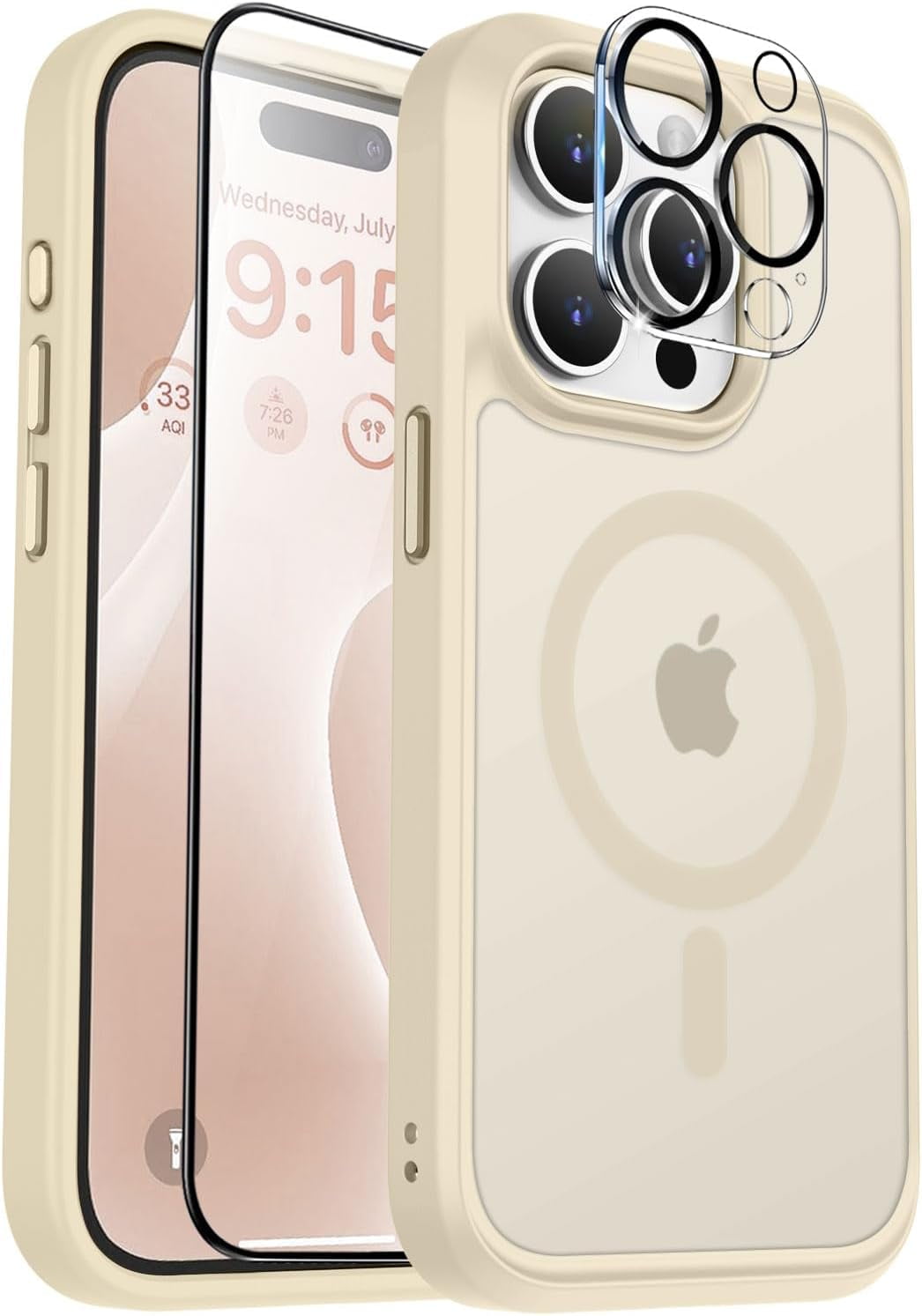 Ultra Strong Magnetic for iPhone 15 Pro Case, [Compatible with Magsafe ...