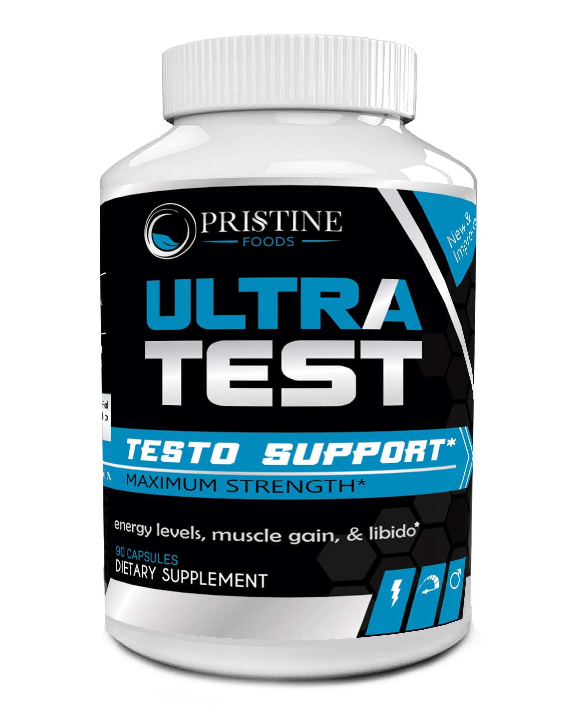 Ultra Test Testosterone Booster For Men - Supports Maximum Strength ...