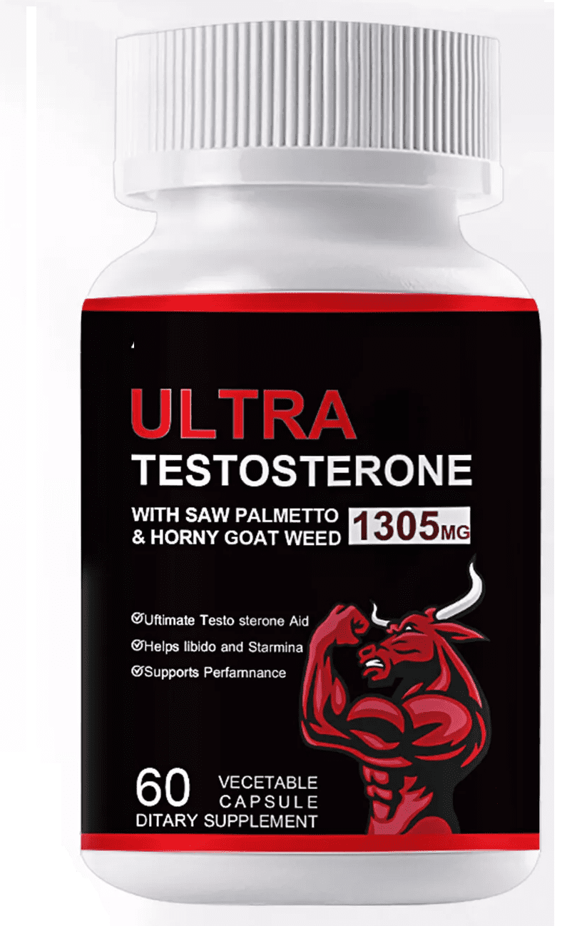Ultra Testo sterone Booster Male Enhancement 60 Capsule - Walmart.com