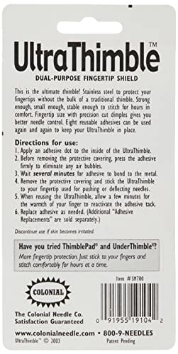 Ultra Thimble Pack, Silver - Walmart.com