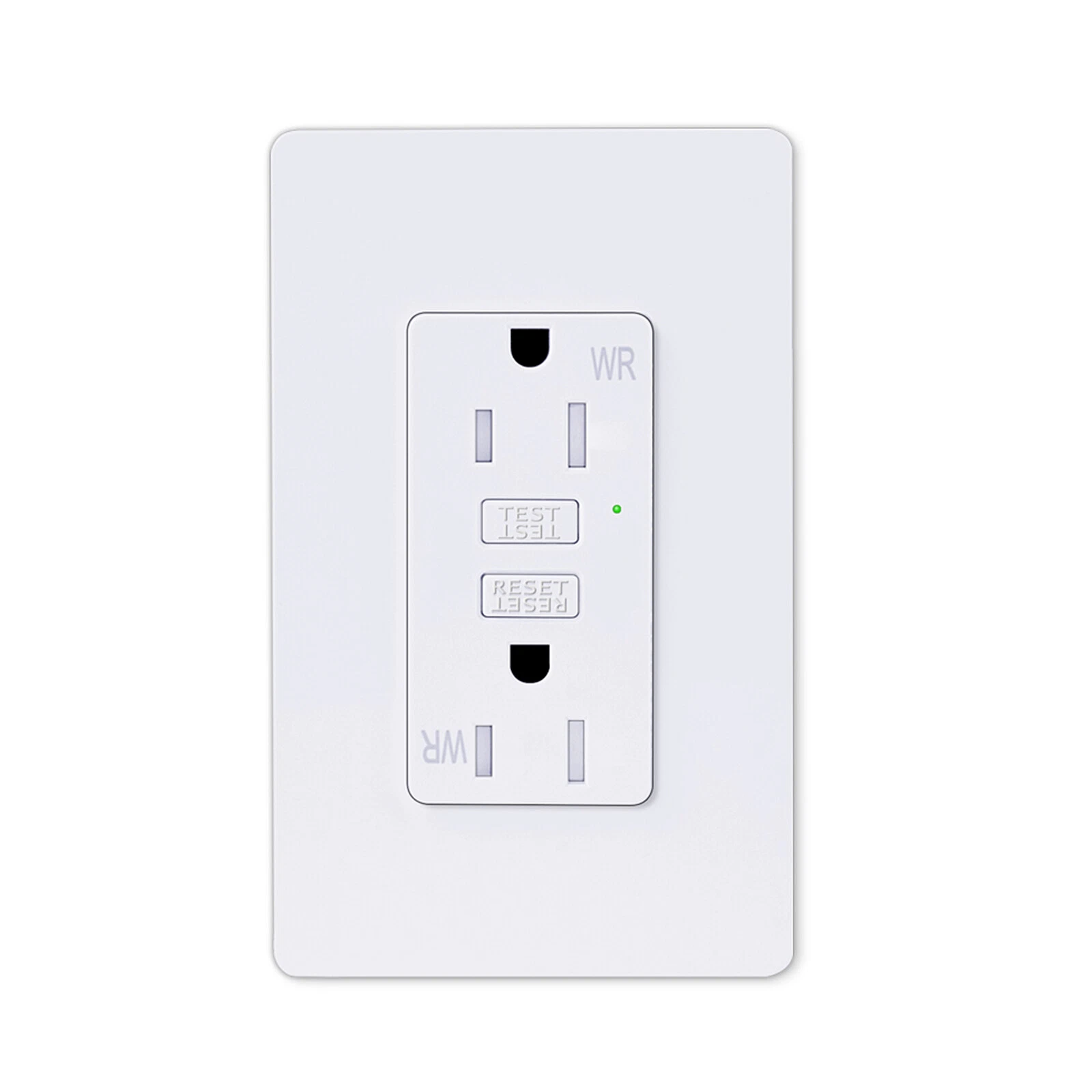 Ultra-Thin 15A Gfci Outlet Gfi Receptacle Led Indicator Tr Wr With ...