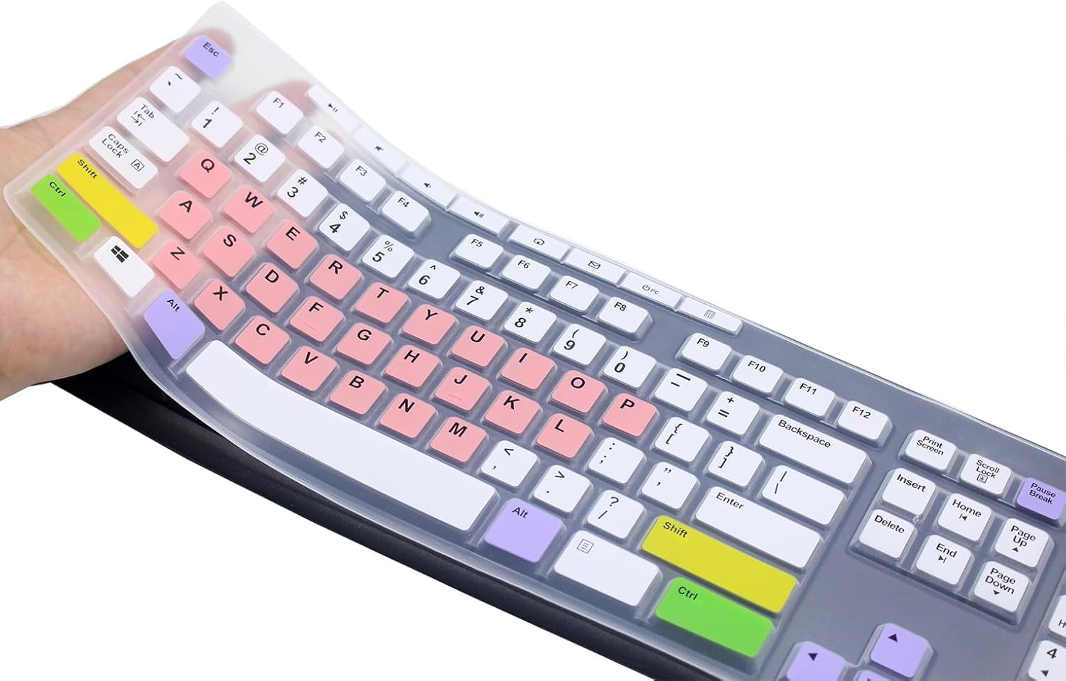 Ultra Thin Desktop PC Silicone Keyboard Cover Skin Protector Compatible ...