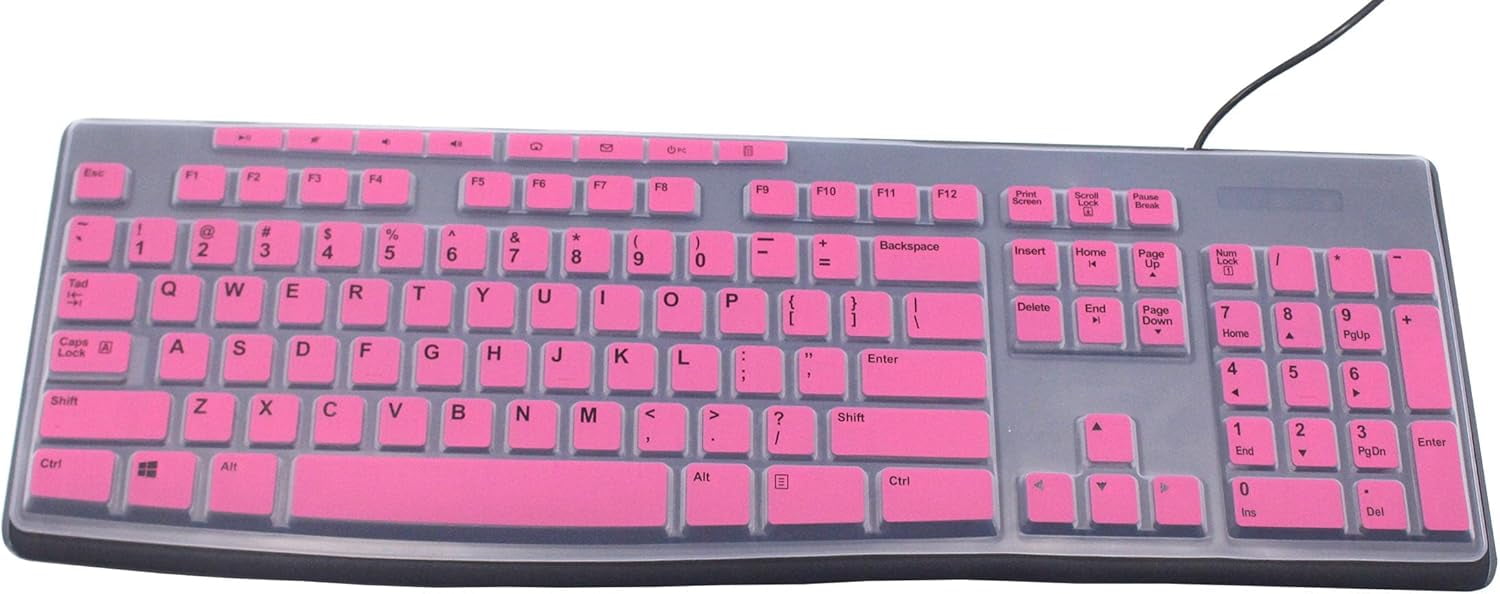 Ultra Thin Desktop PC Silicone Keyboard Cover Skin Protector Compatible ...
