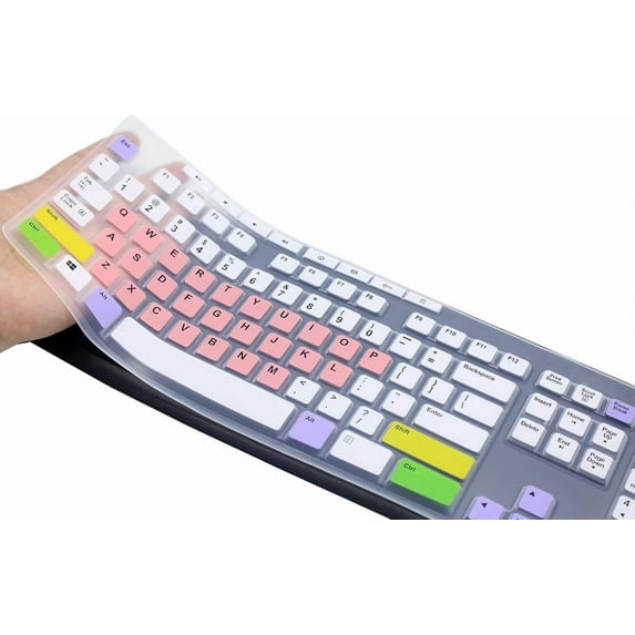 Ultra Thin Desktop PC Silicone Keyboard Cover Skin Protector Compatible ...