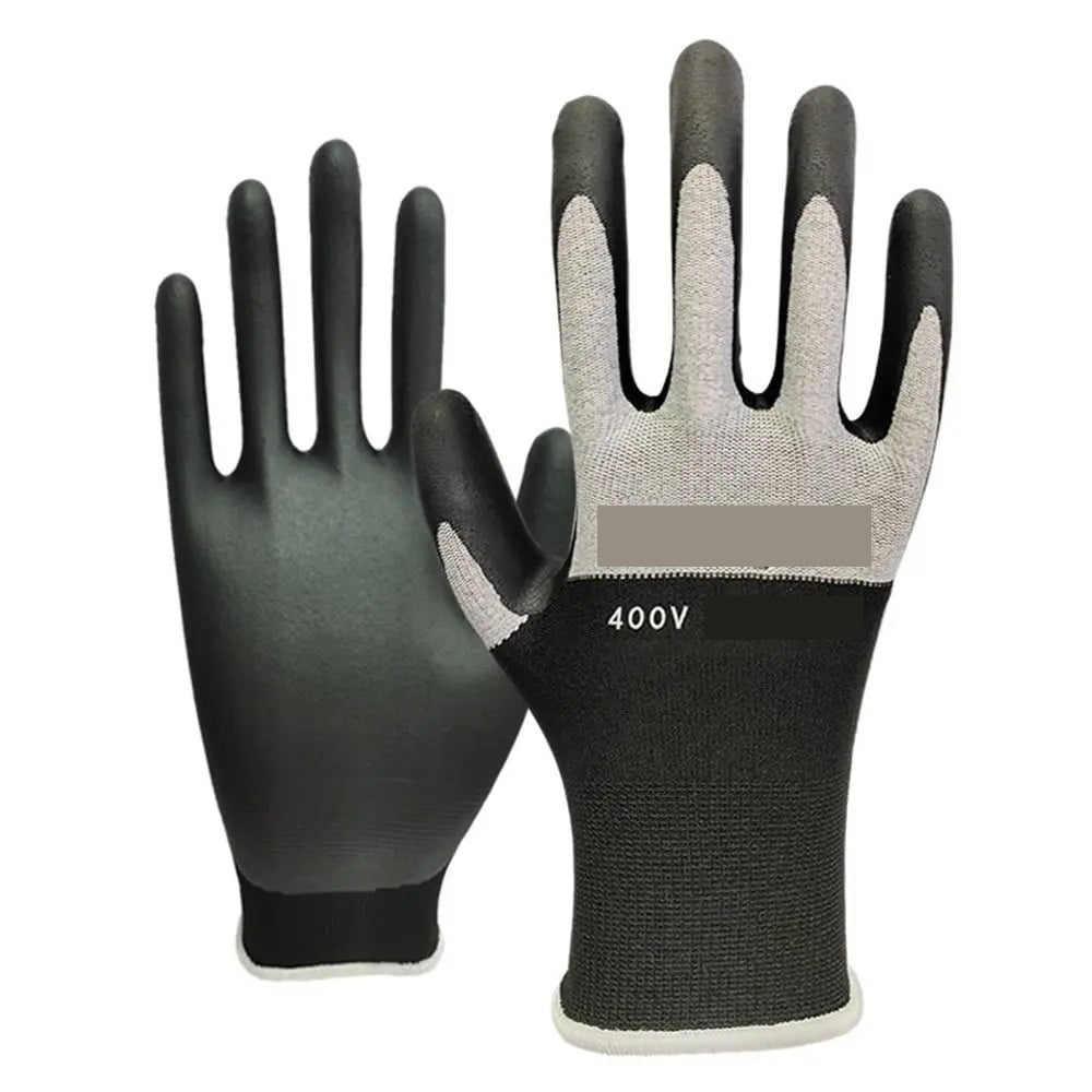 Ultra Thin Electrical Insulating Gloves Withstanding Voltage 400VRubber ...