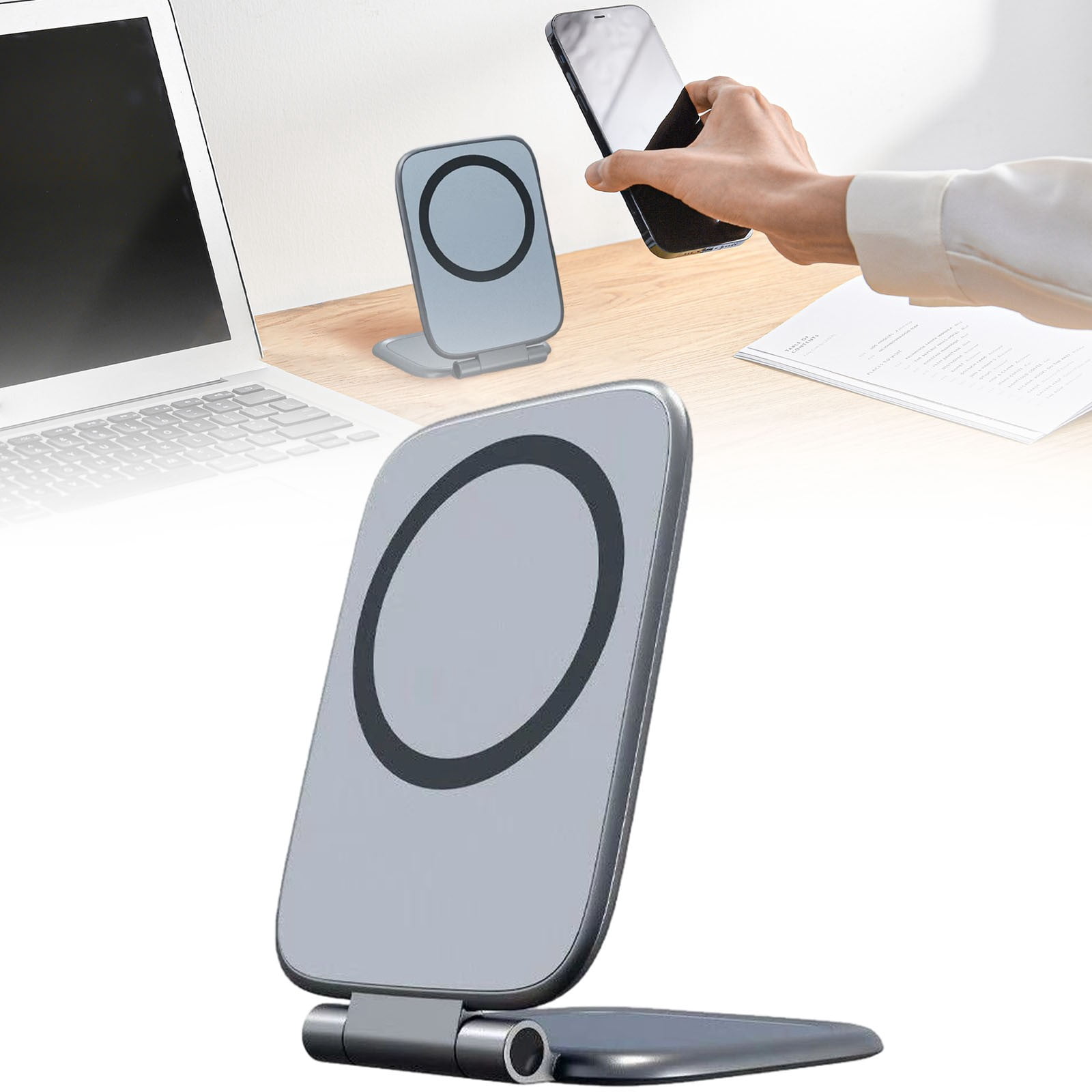 Ultra-Thin Foldable Magnetic Car Phone Mount Car Phone Holder,2026 New ...