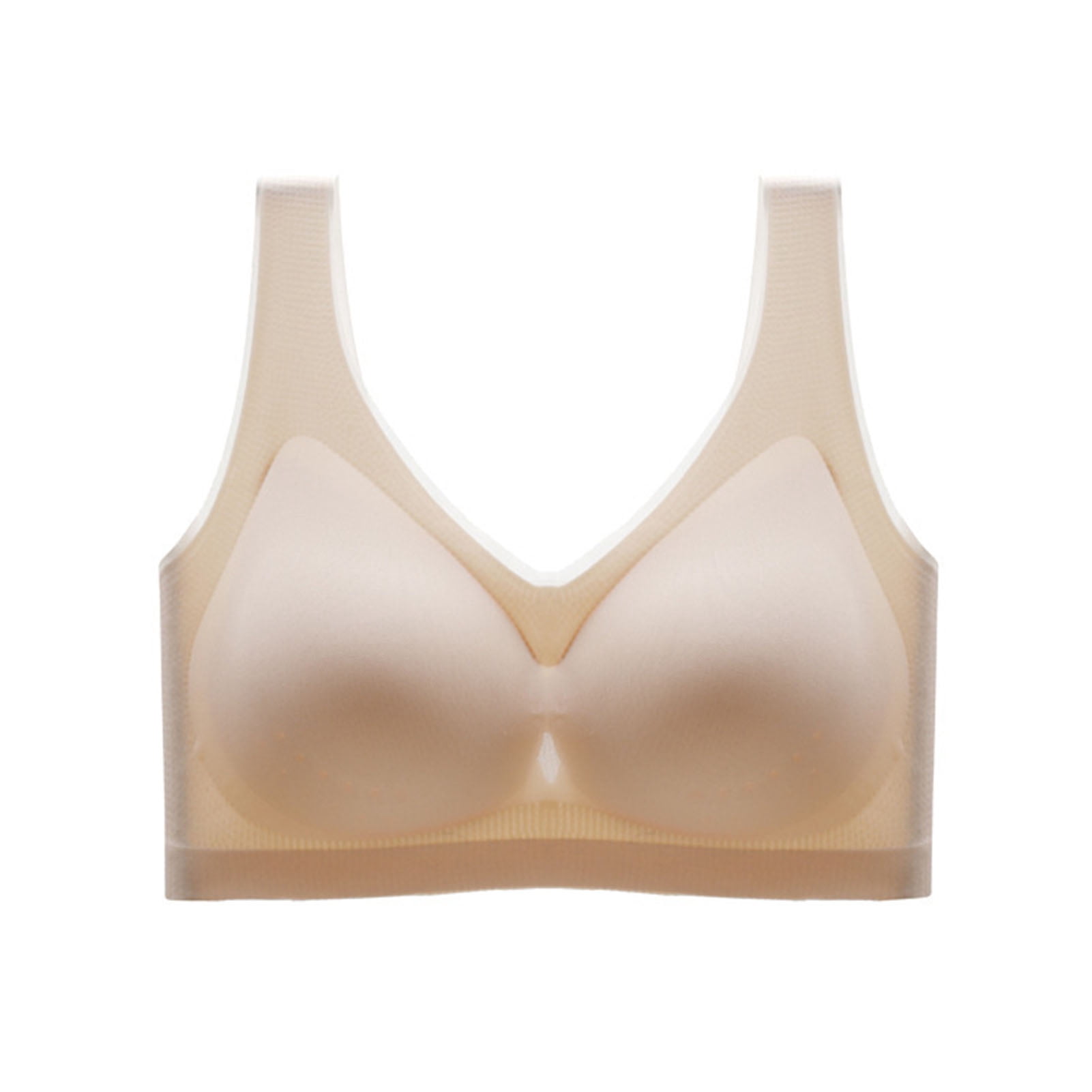 Ultra-Thin Ice Silk Bra for Women Seamless Wireless Bra Breathable ...