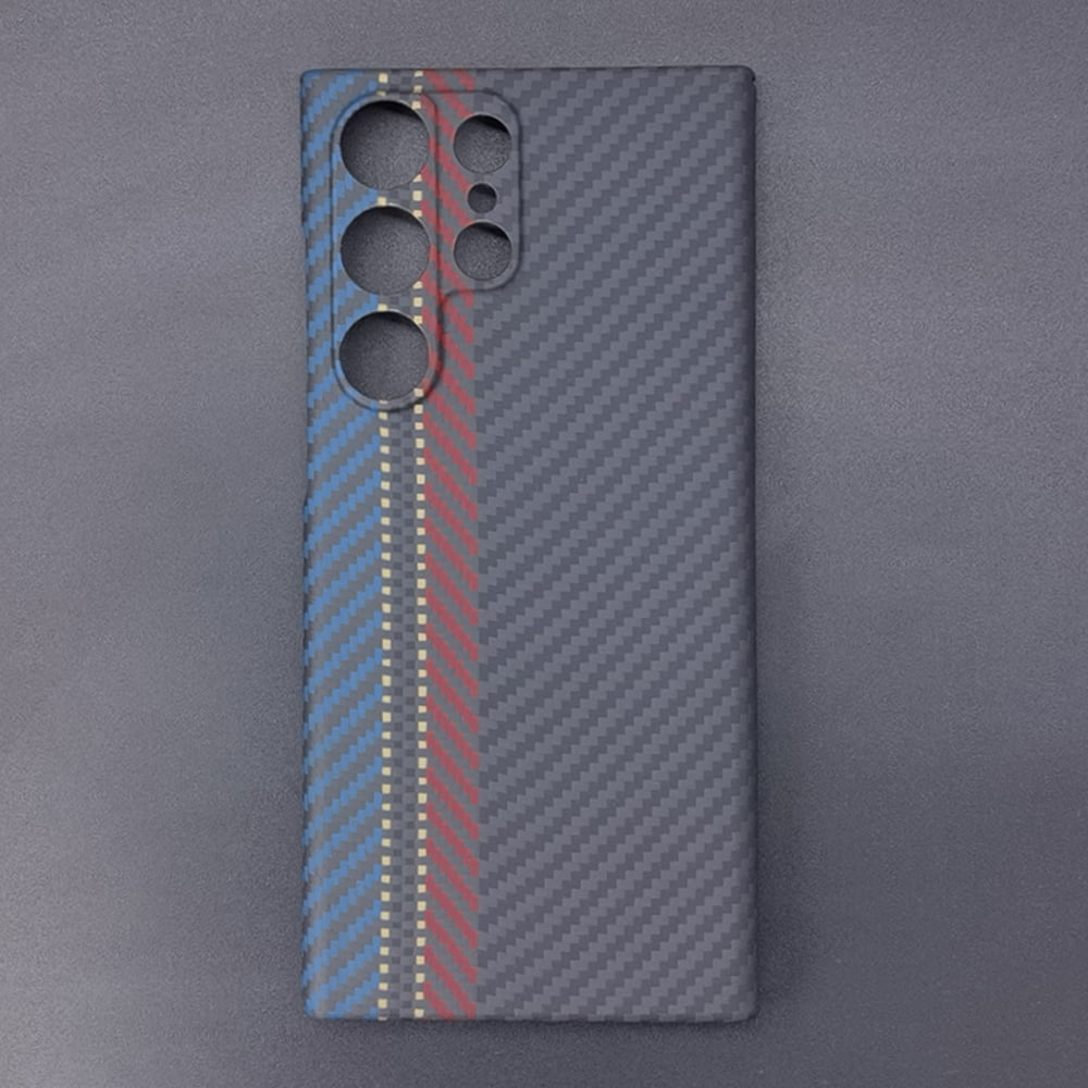 Ultra-Thin Kevlar Pure Carbon Fiber Phone Case For Samsung Galaxy S23 S24 Ultra Plus Commercial ...