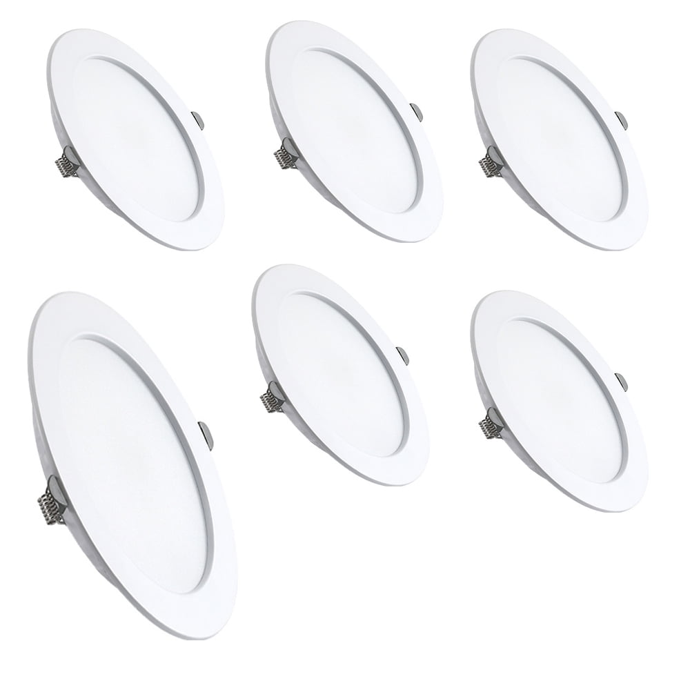 Ultra Thin LED Downlight, Easy to Install Integrated J-Box LED Recessed ...