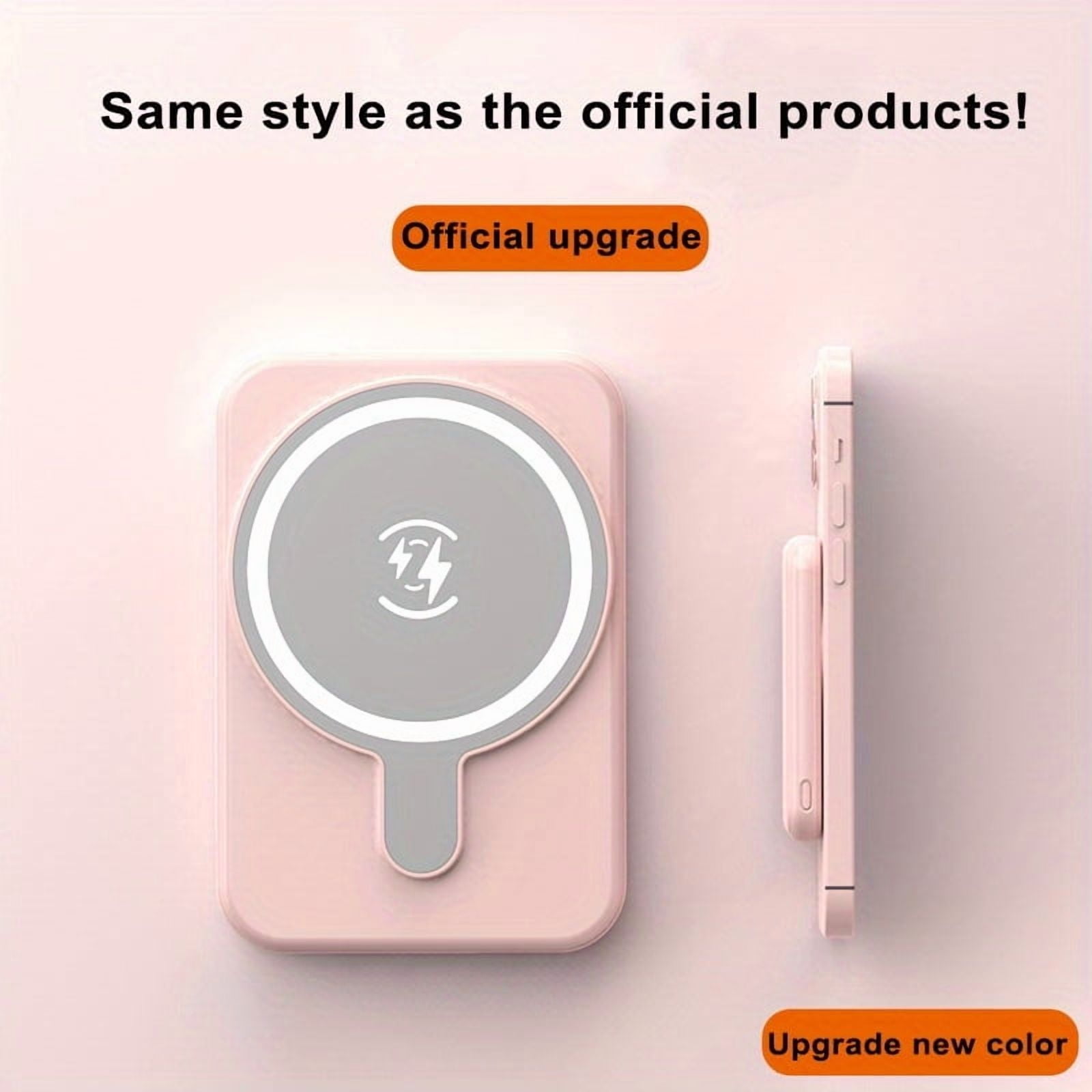 Ultra-Thin Magnetic Power Bank 12900mAh | Wireless + Wired 20W Fast ...