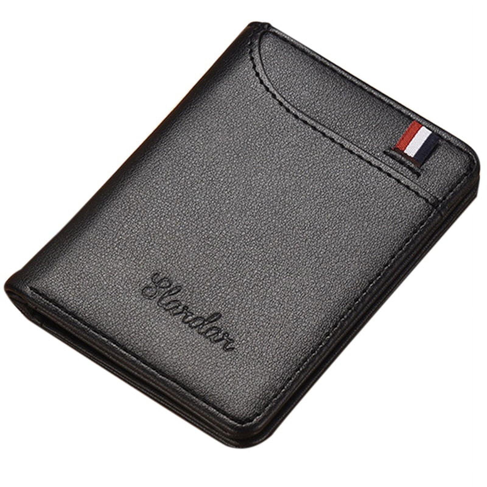 Ultra-Thin Men's Card Holder Wallet Briefcase Portable Anti ...
