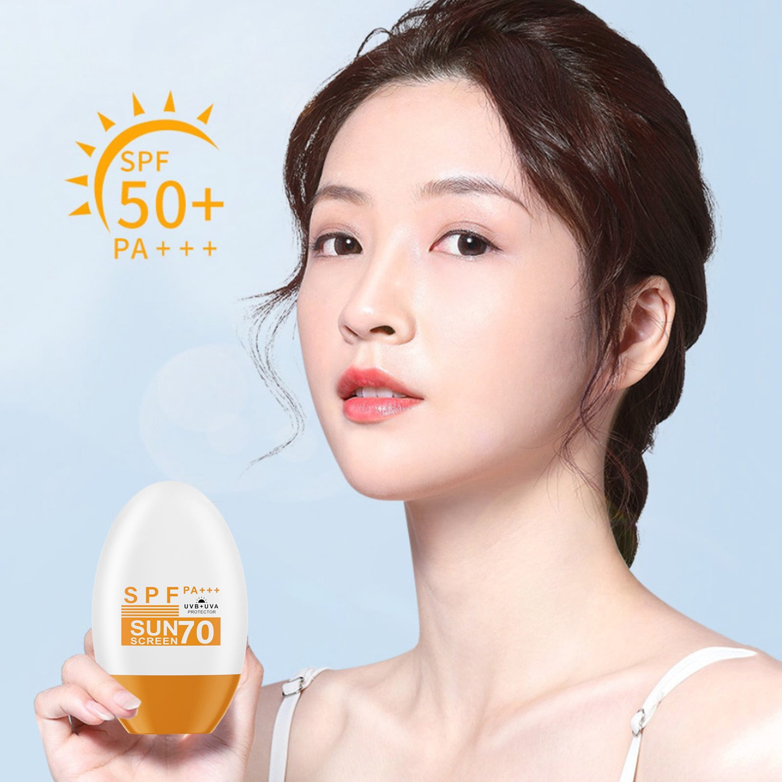 Ultra Thin Waterproof Non Greasy Sunscreen For Face And Body Low