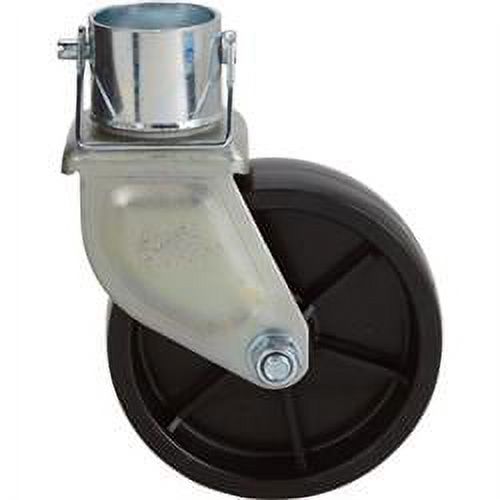 Ultra-Tow 44084 Jack Caster Wheel - 6 inch dia. , Fits 2. 25 inch Round ...