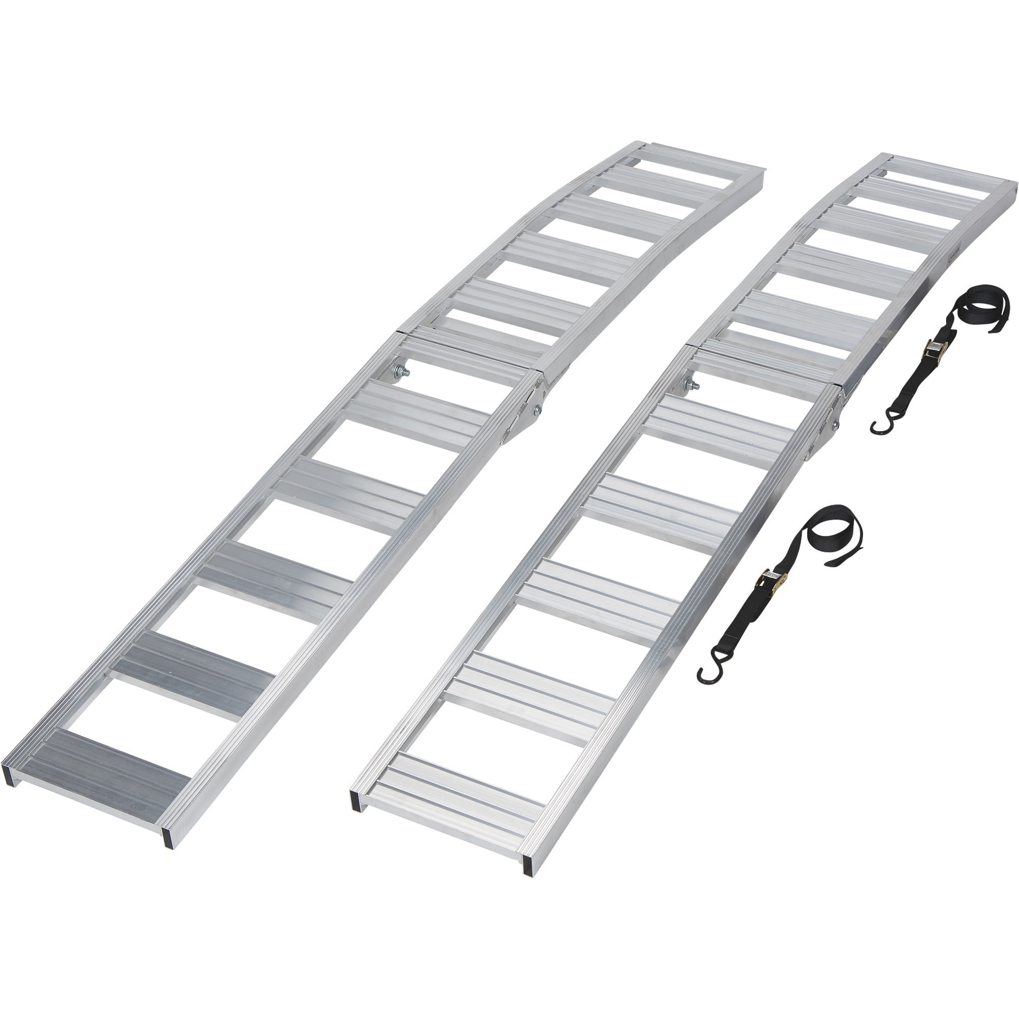 Ultra-Tow Folding Arched Aluminum Loading Ramp Set, 1500-Lb. Capacity ...