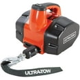 Ultra-Tow Portable Electric Winch, Trailer Winch A380 Aluminum Housing Brushless Motor with 1100 ...