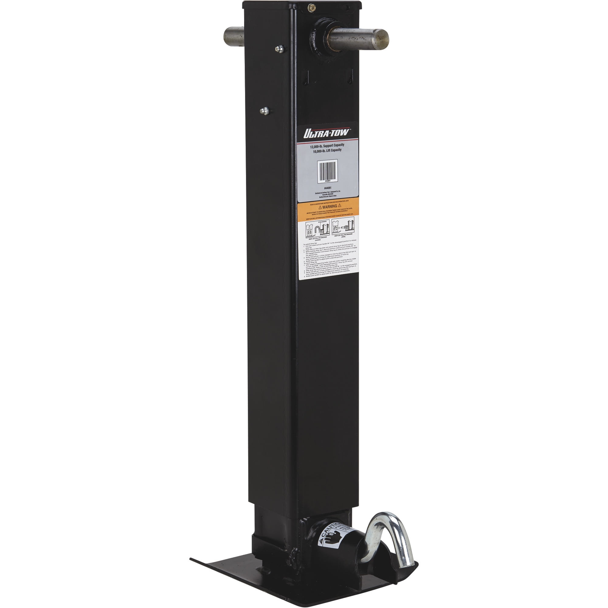 Ultra-Tow Spring Return Weld-On Sidewind Jack, 10,000-Lb. Lift Capacity ...