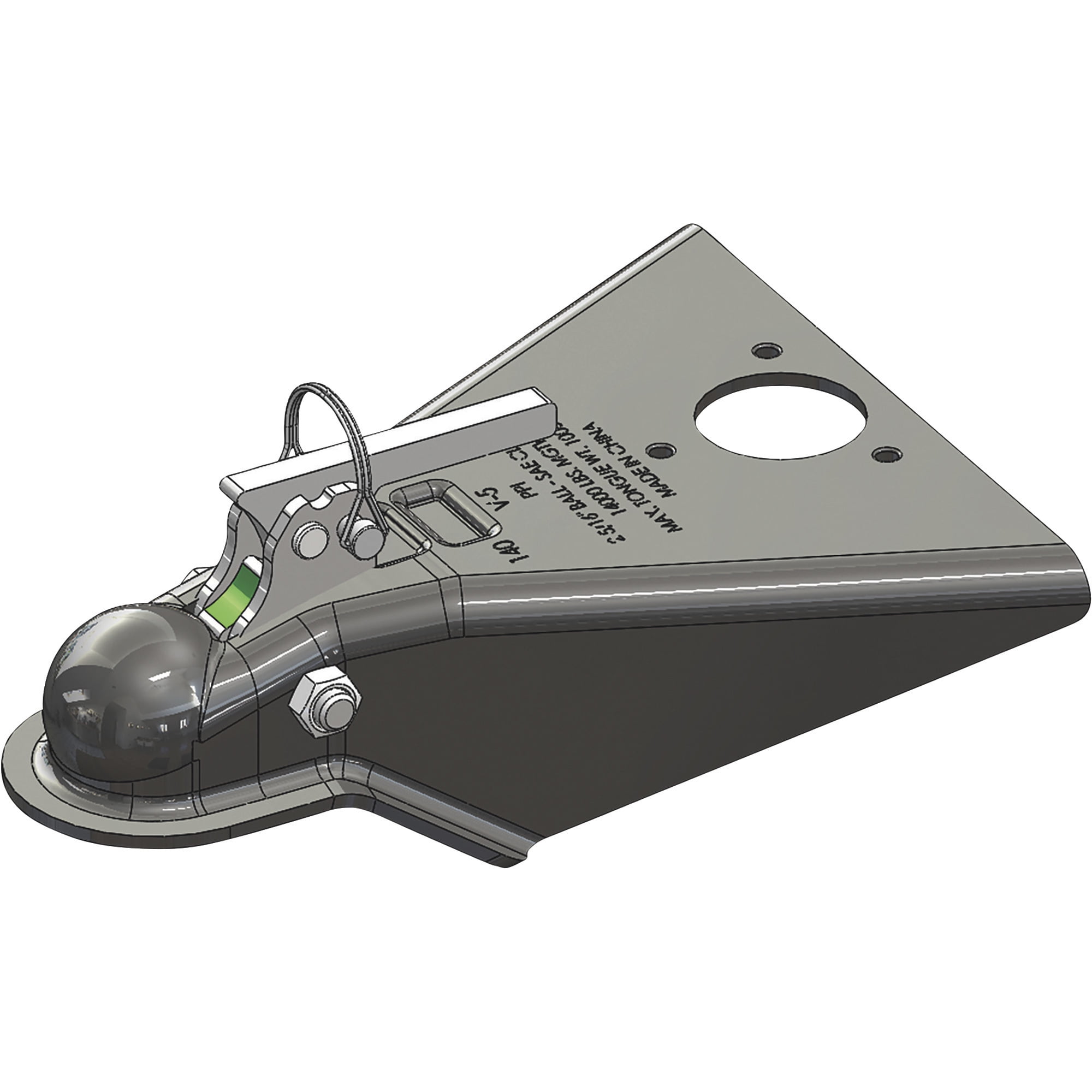 Ultra-Tow XTP Auto-Locking A-Frame Trailer Coupler, 14,000-Lb. Capacity ...