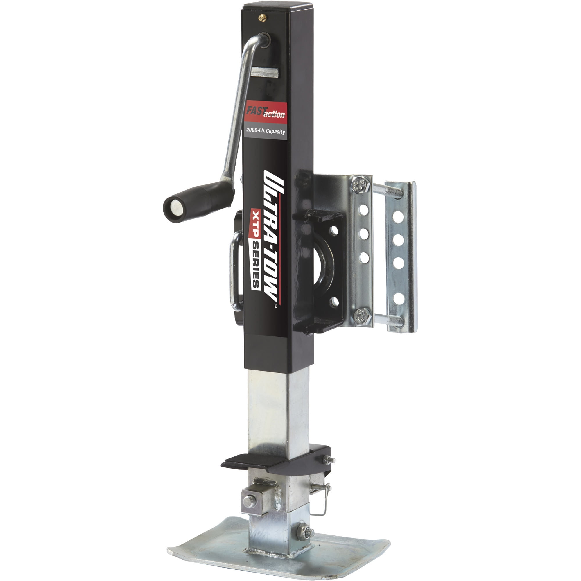 Ultra-Tow XTP Fast-Action Square Tube Trailer Jack, 2000 Lbs., Sidewind ...