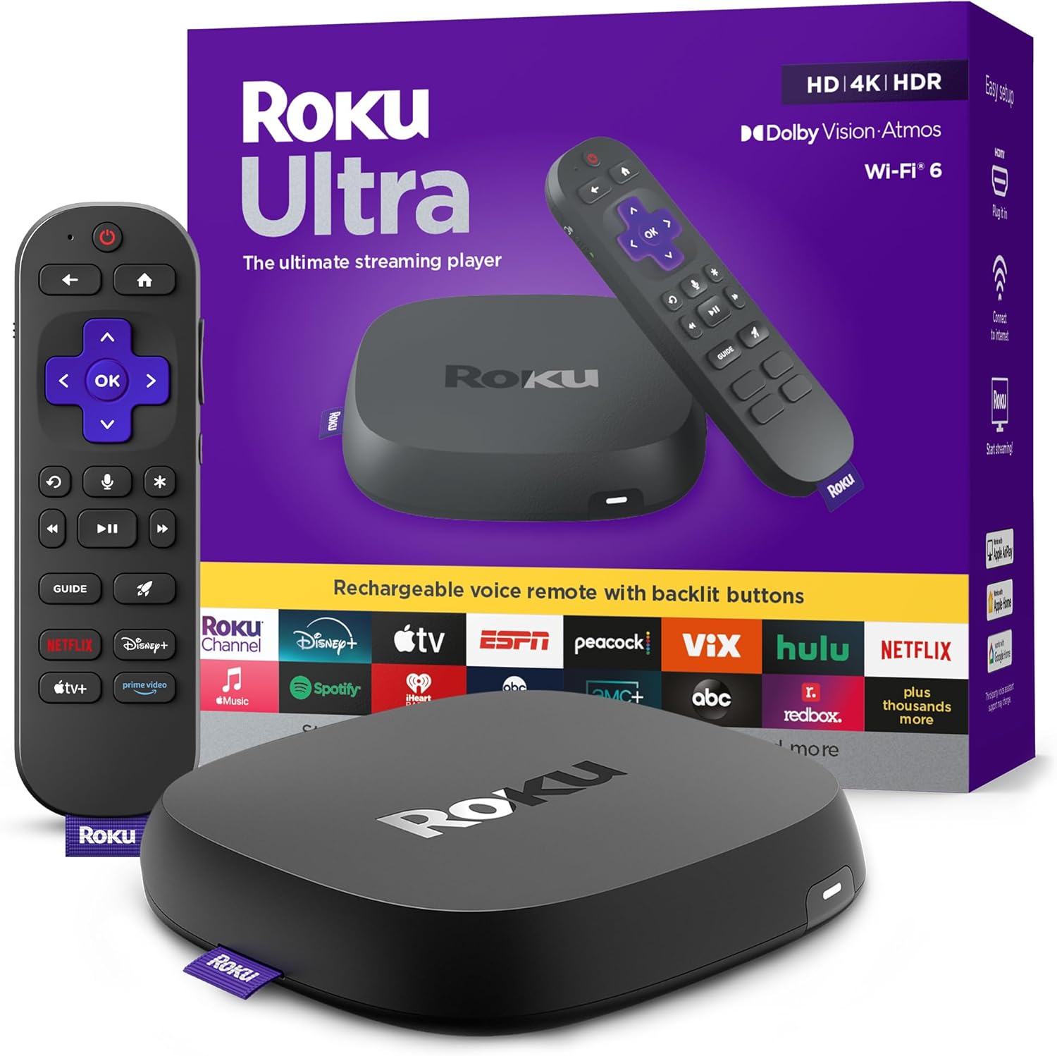 Ultra - Ultimate Streaming Player - 4K Streaming Device for TV with ...