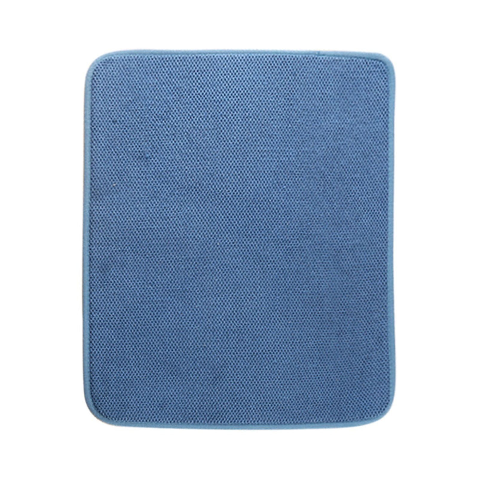 Ultra Water Absorbent Microfiber Dish Drying Mat, Quick Dry Thick Mesh ...