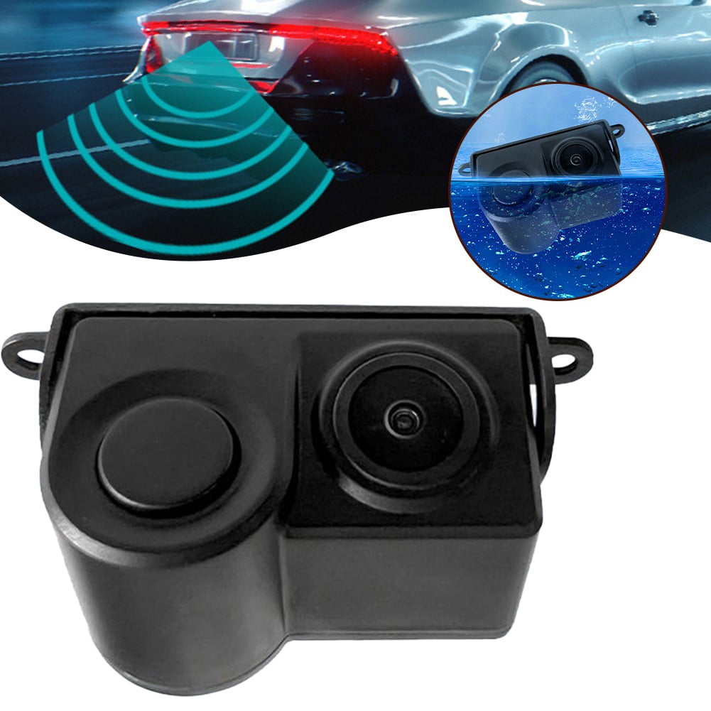 Ultra Wide Angle HD Reversing Camera and Parking Sensor Combo for Cars ...
