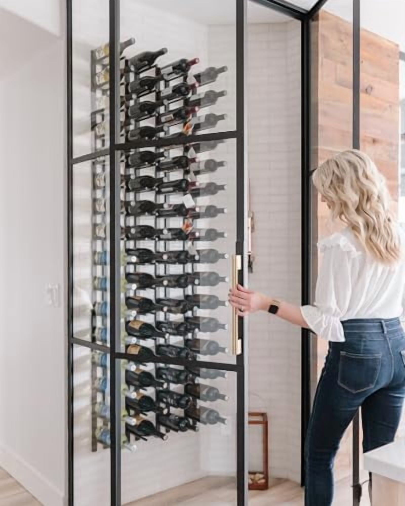 Ultra Wine Racks Cork Out Wall Mounted Wine Rack (1 Foot, Matte Black ...