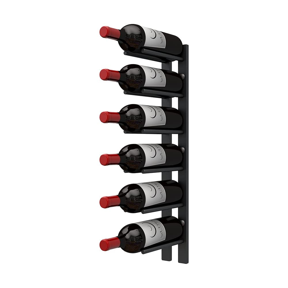 Ultra Wine Racks Cork Out Wall Mounted Wine Rack (2 Foot, Matte Black ...