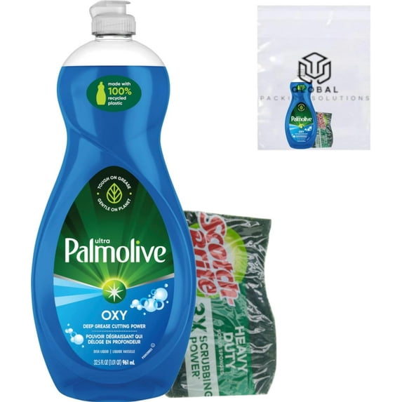 Ultra XIULIN Degreaser Dish Soap, 32.5 Fl OXIULIN, bundled with Heavy ...