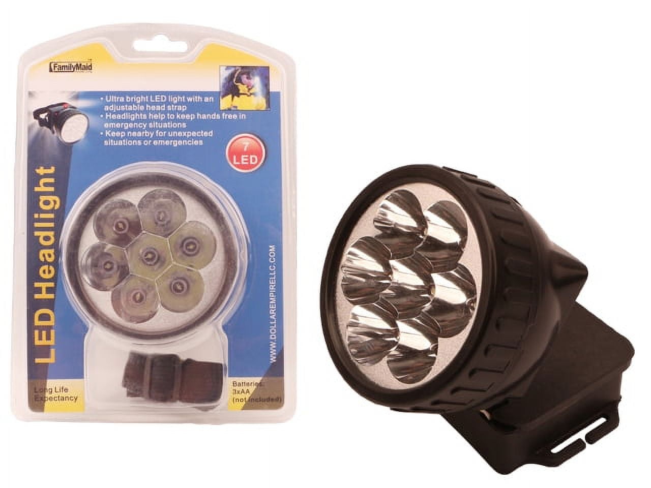 Ultra bright 7 LED bulb light LED headlight - Walmart.com