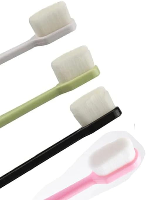 Ultra-fine Soft Toothbrush Million Nano Bristle Adult Tooth Brush Teeth ...