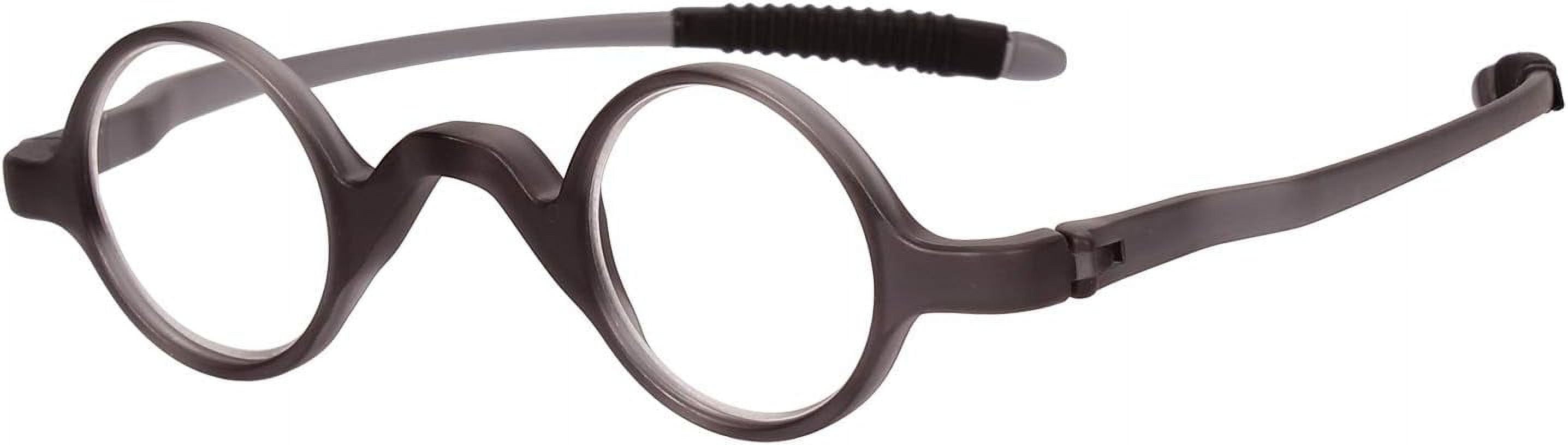 Ultra-light TR90 Small Round Retro Reading Glasses Leopard Flexible ...