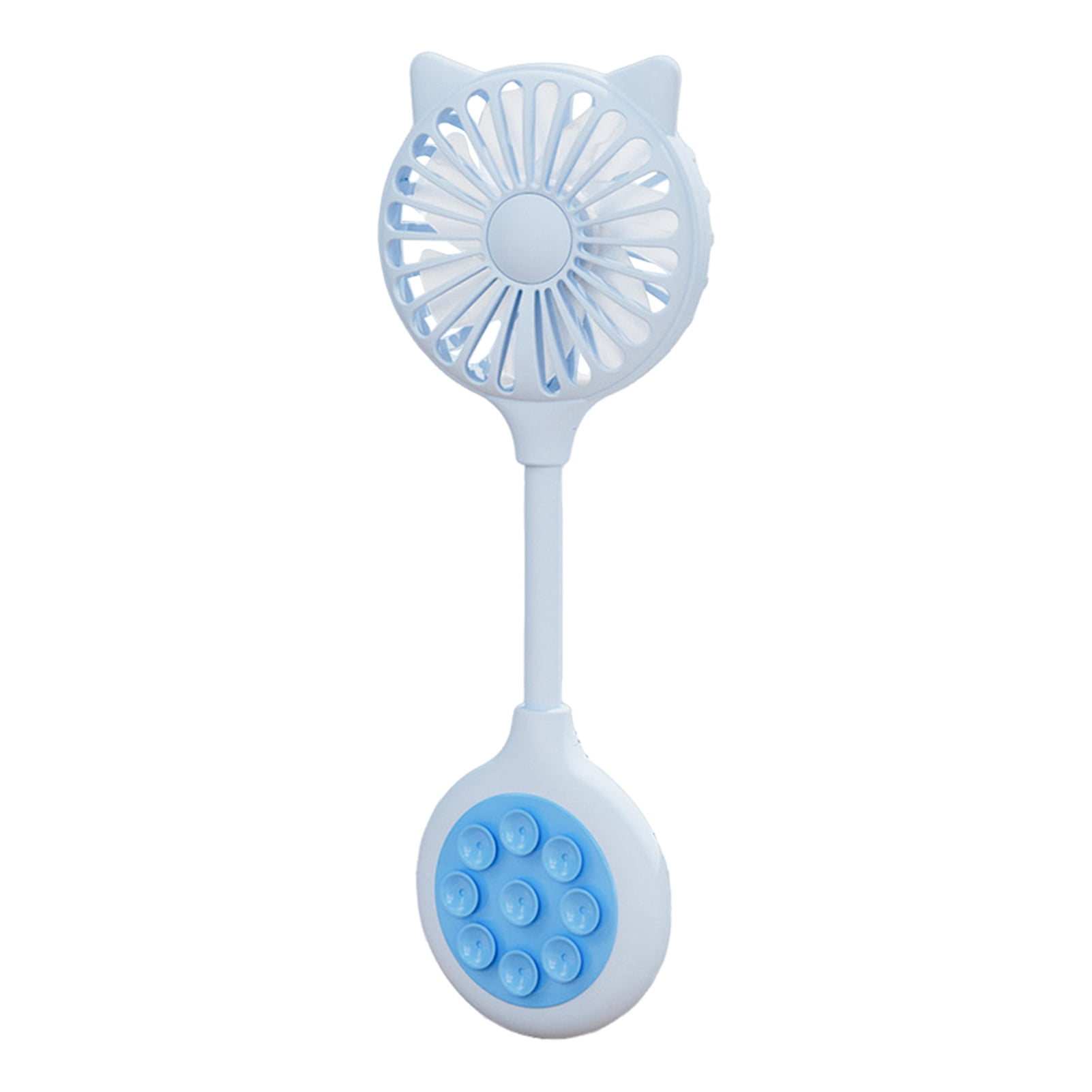 Ultra-quiet Fan Portable Suction Cup Small Fan Ultra-quiet 3-speed ...