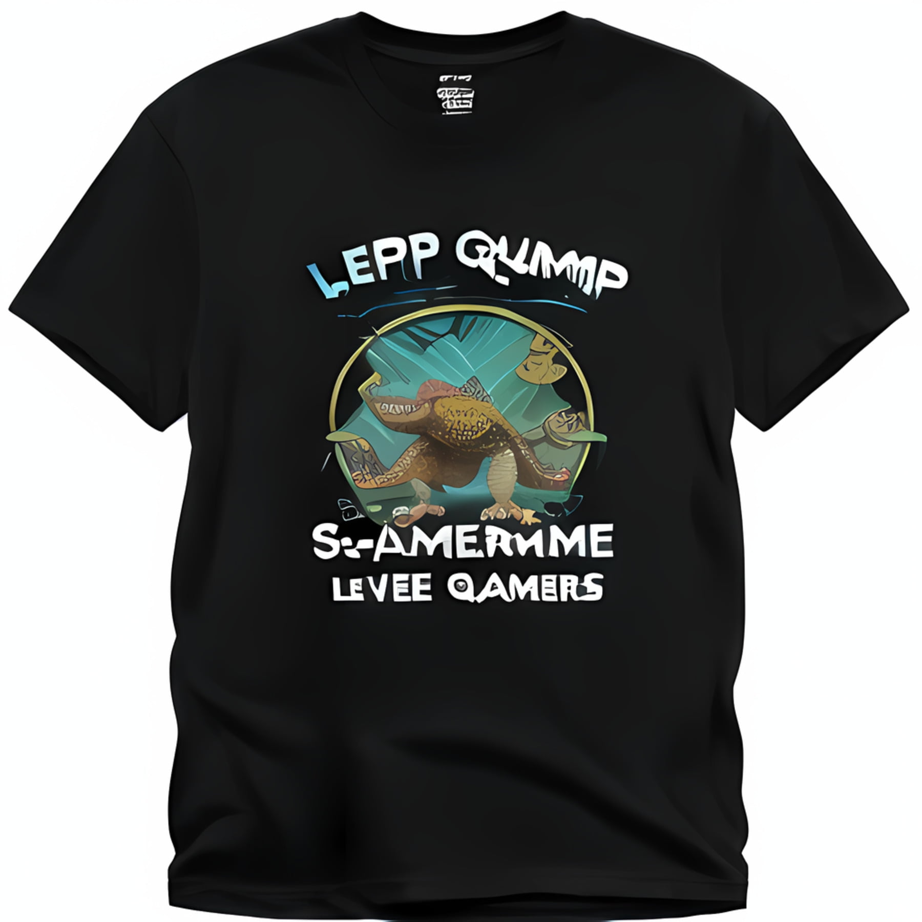 Ultra realistic Leppo Lehto Graphic T-Shirt with Leppe Grumple Logo ...