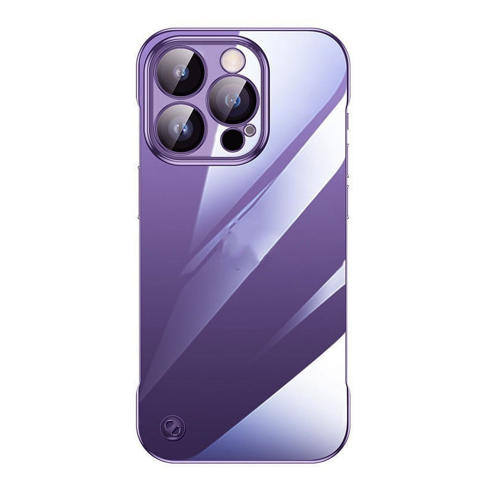 Ultra-thin Borderless Electroplating Hard Phone Case for iPhone 12 ...