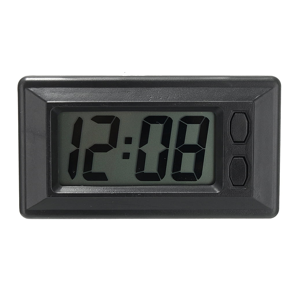 Ultra\-thin LCD Digital Display Vehicle Car Dashboard Time Calendar ...