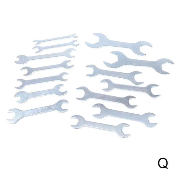 Ultra-thin Open End Wrench Manual Open Spanner Matching Wrench Hot V8R1 ...