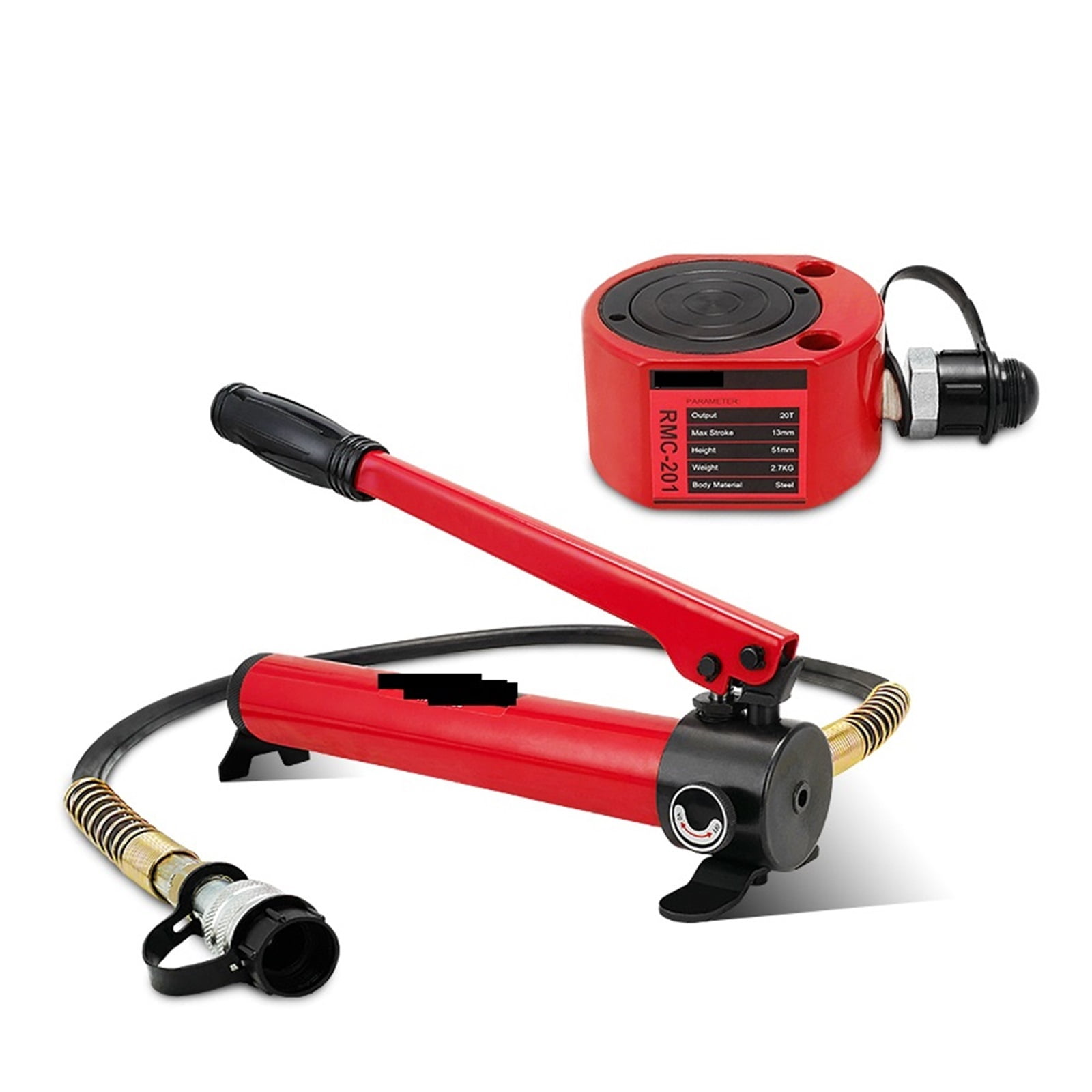 Ultra-thin Portable Hydraulic Lifting Jack Separate Hydraulic Booster ...