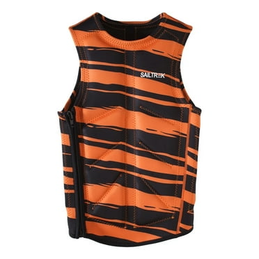 Adult ultra-thin lightweight life jacket, safe and portable zippered ...