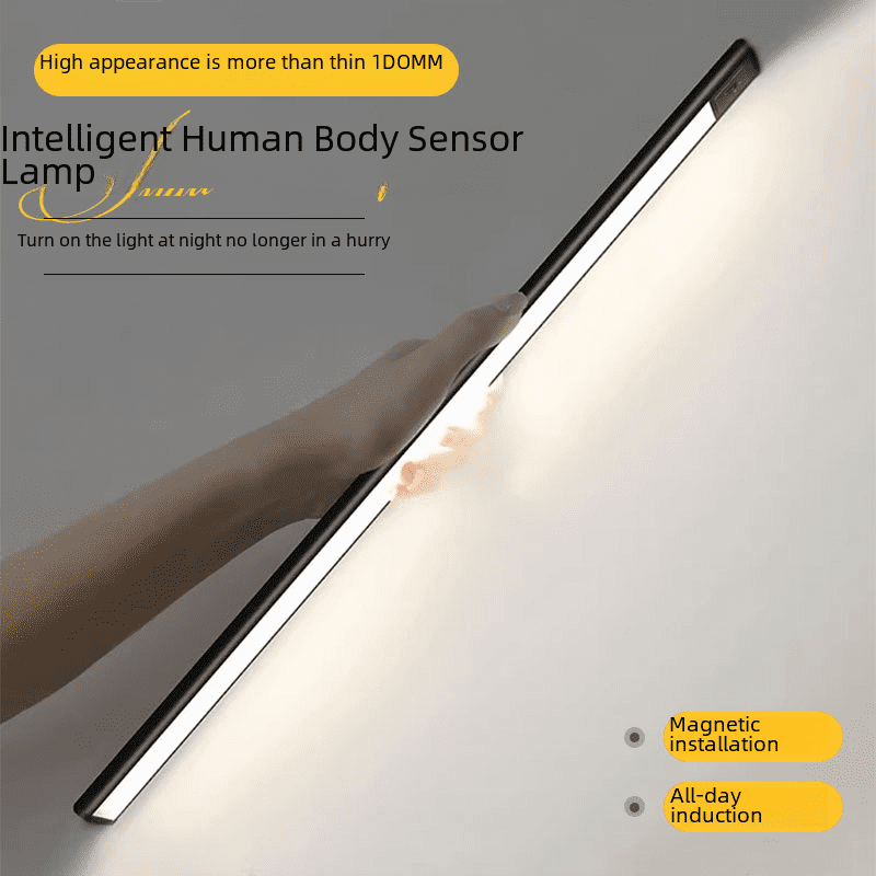 Ultra-thin smart led induction light dormitory charging human body ...