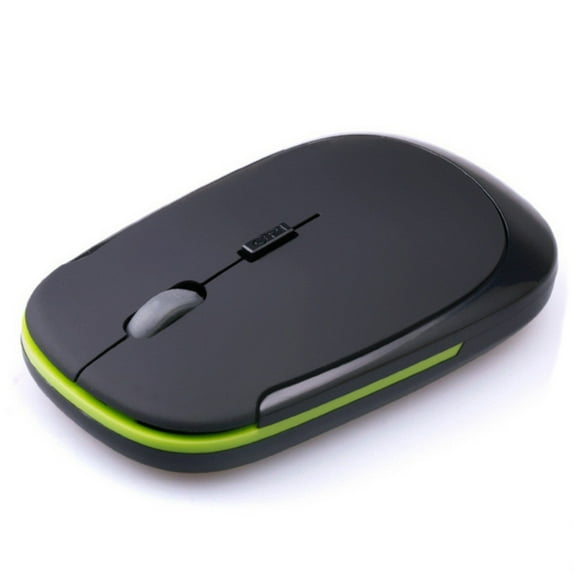 Ultra-thin wireless mouse mute bluetooth mouse 2.4ghz adjustable DPI ...