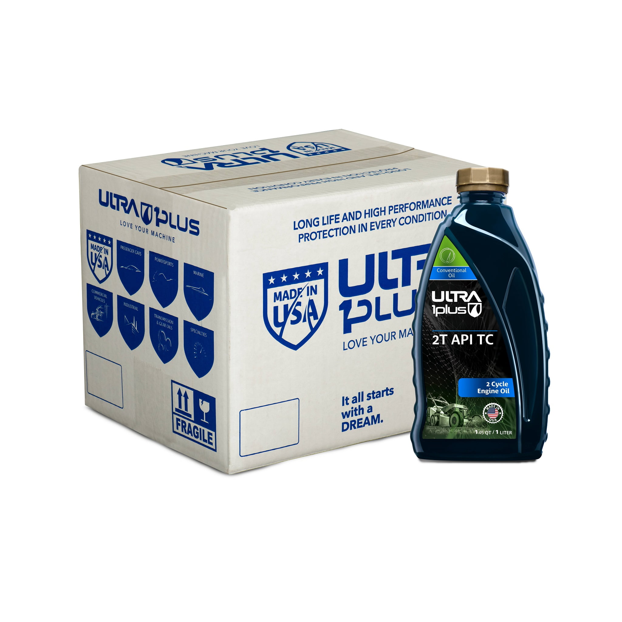Ultra1Plus™ API TC 2 Cycle Engine Oil 2T - Walmart.com