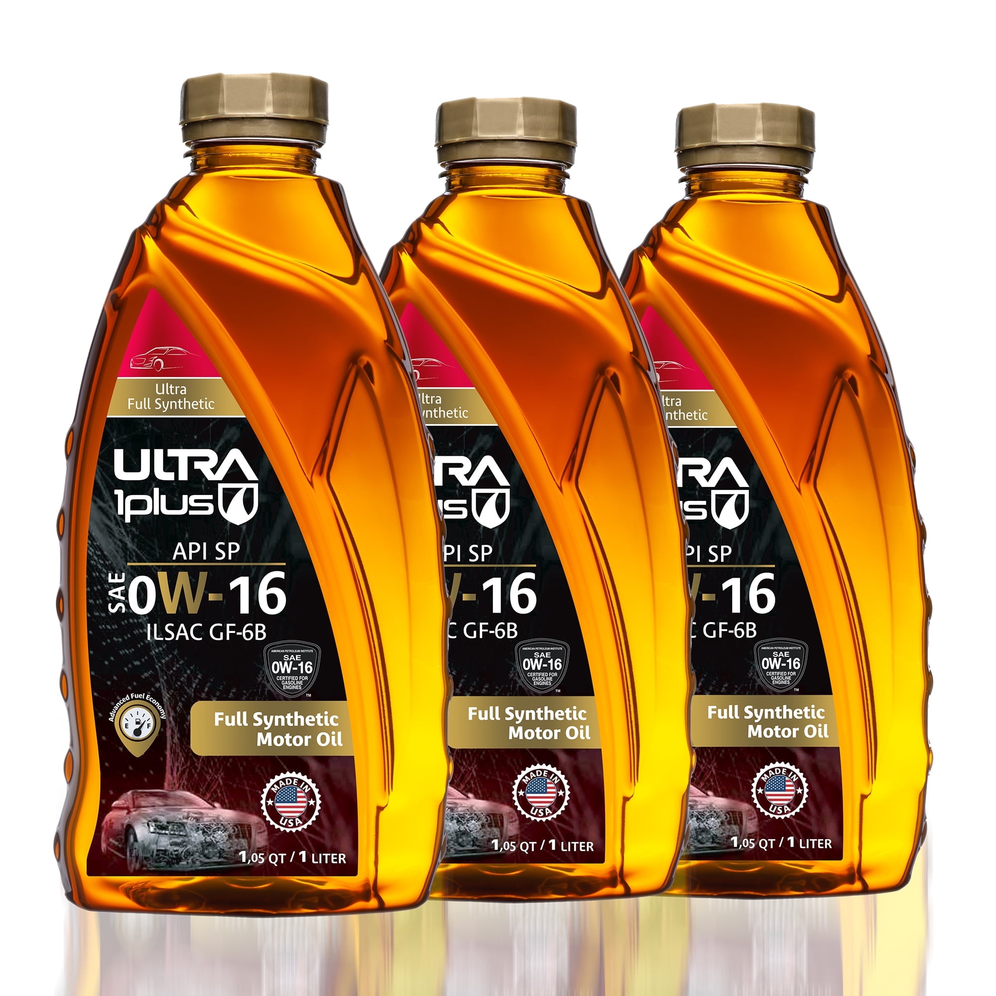 Ultra1Plus Full Synthetic Motor Oil, SAE 0W-16 - Walmart.com