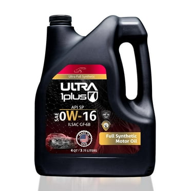 Ultra1Plus SAE 0W-20 Full Synthetic Motor Oil, API SP, ILSAC GF-6A - Walmart.com