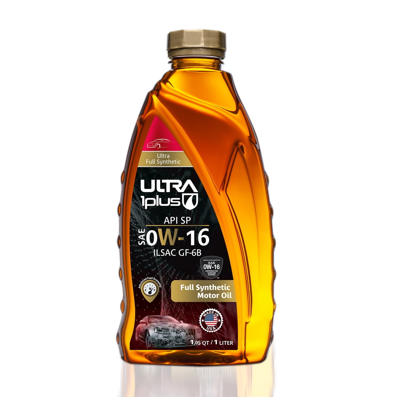 Ultra1Plus SAE 0W-16 Full Synthetic Motor Oil, API SP, ILSAC GF-6B ...