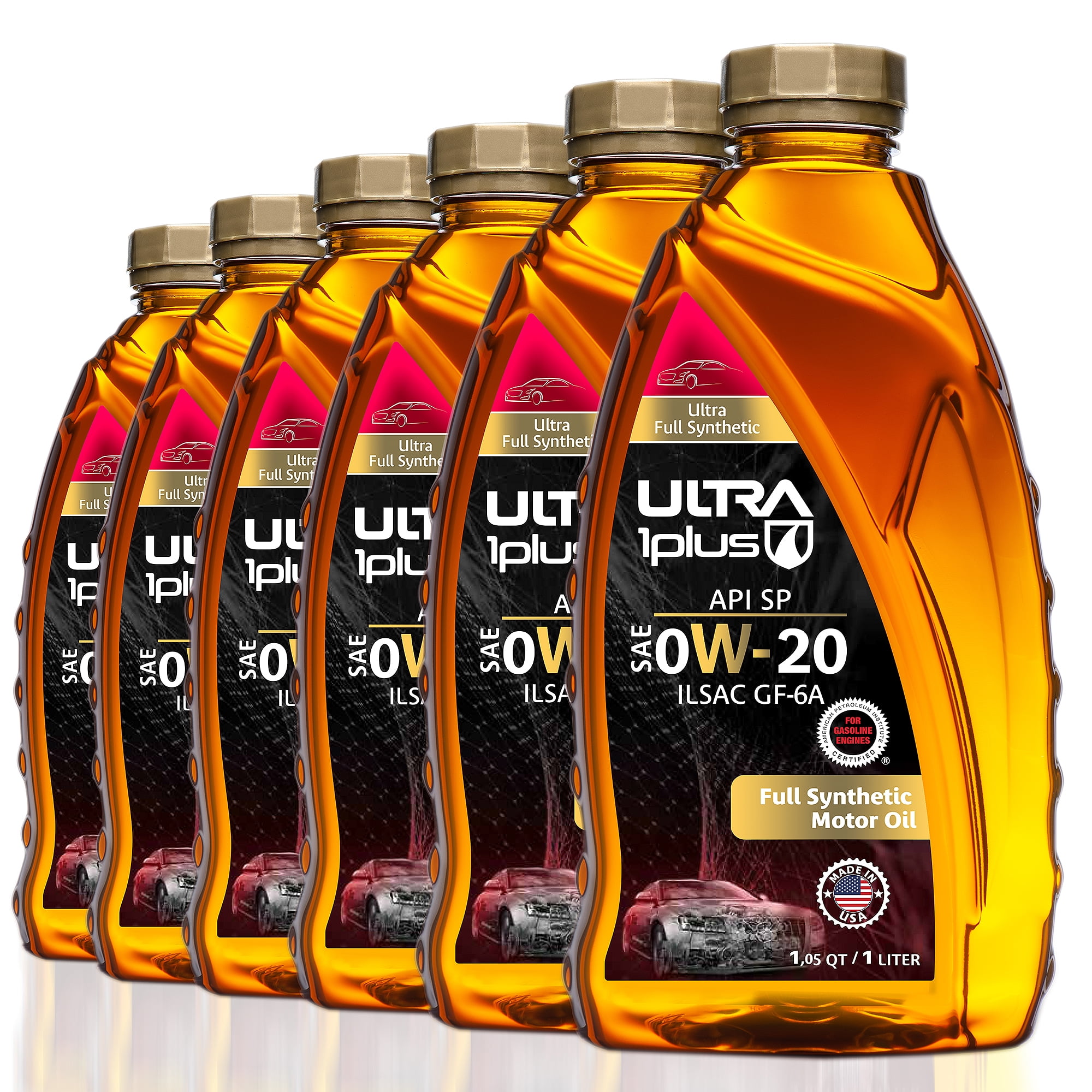 Ultra1Plus SAE 0W-20 Full Synthetic Motor Oil, API SP, ILSAC GF-6A ...