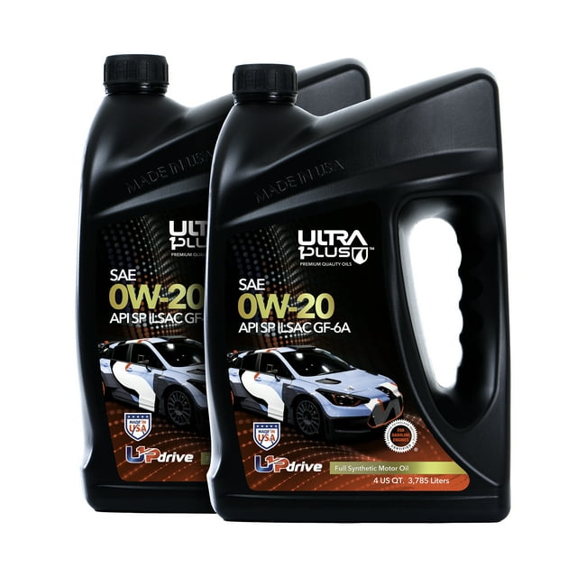 Ultra1Plus SAE 0W-20 Full Synthetic Motor Oil, API SP, ILSAC GF-6A - Walmart.com