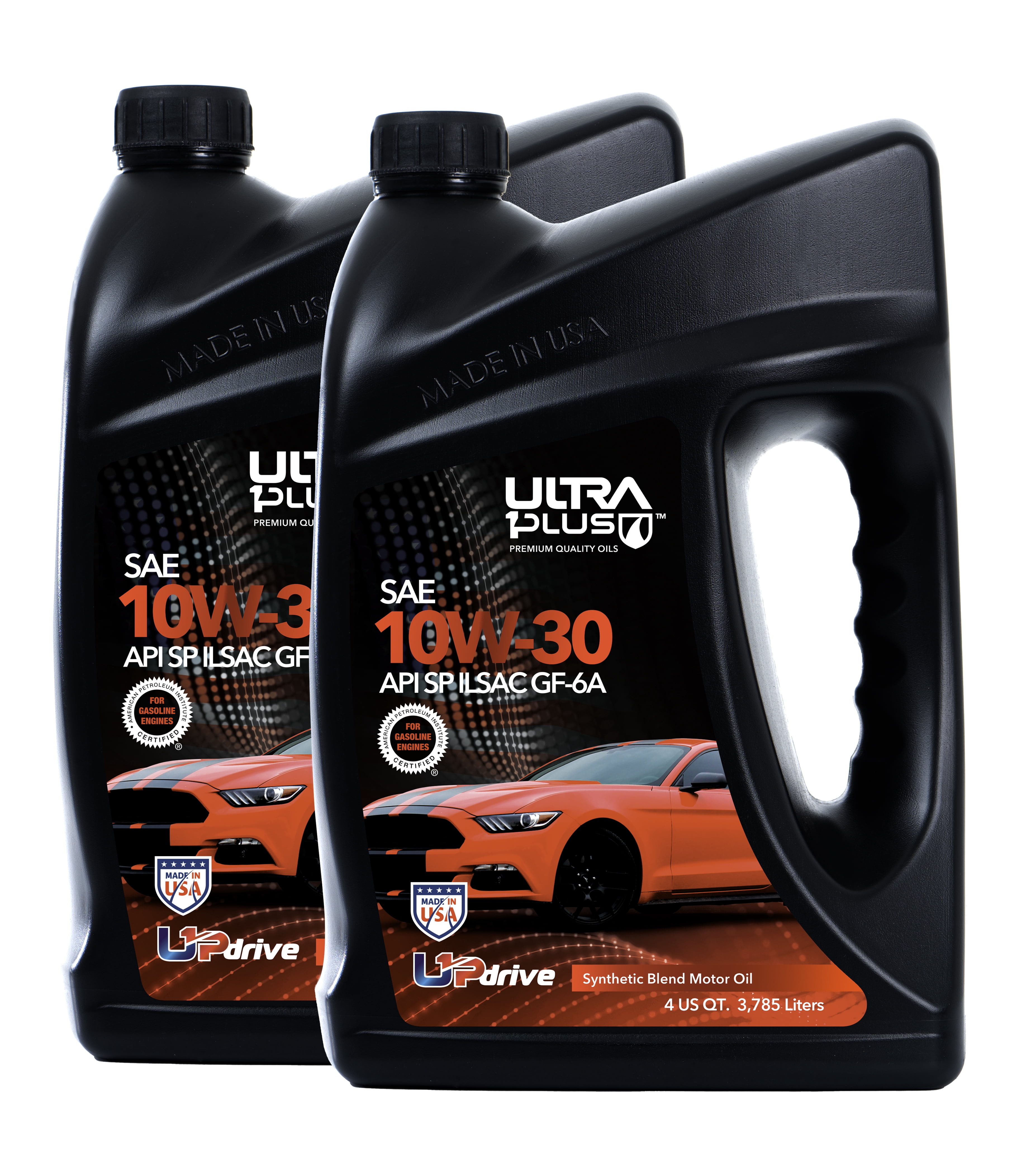 Ultra1Plus Synthetic Blend Motor Oil, 10W-30, 2 Pack - Walmart.com